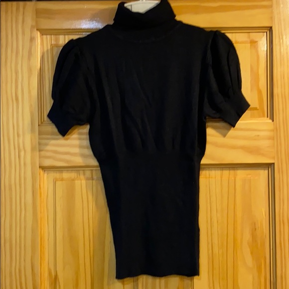 Sweaters | Sexy Black Turtleneck Wit A Back Cutout | Poshmark